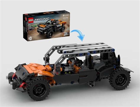 Lego Moc Jeep Safari 42166 Alternative By Erikgs Rebrickable Build