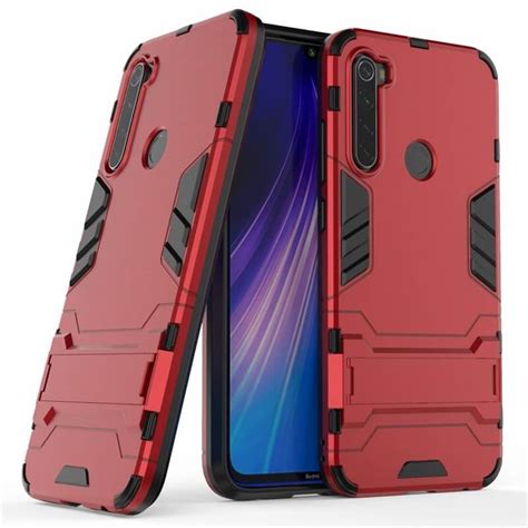 Funda Xiaomi Redmi Note 8 Anti Golpes Roja