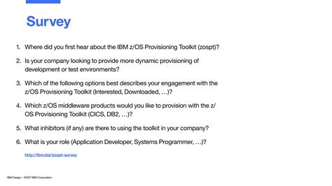 Ibm Z Os Provisioning Toolkit V1 0 2 Ppt