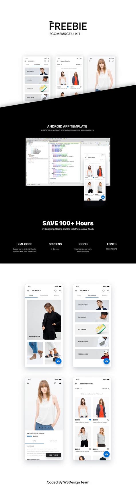 Ecommerce App Template With Android Source Code Ecommerce Mobile App