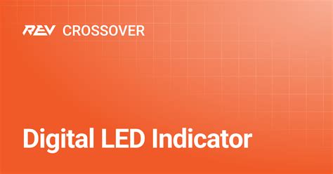 Digital Led Indicator Rev Robotics Documentation Digital Led Indicator Rev Robotics Documentation