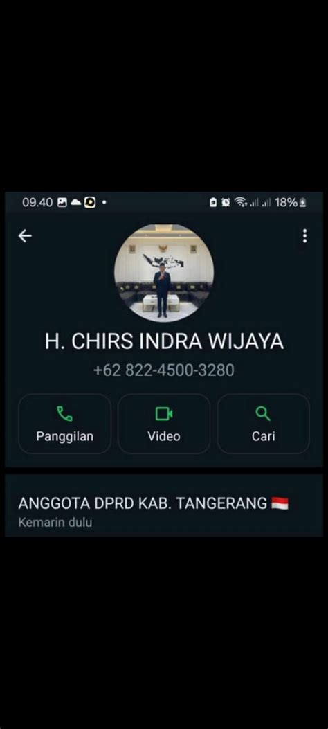 Hati Hati Nama Anggota DPRD Kabupaten Tangerang Dicatut Di Aplikasi