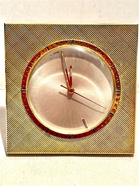 Travel Clock Jaeger Lecoultre Brass Gold Plated Steel Catawiki