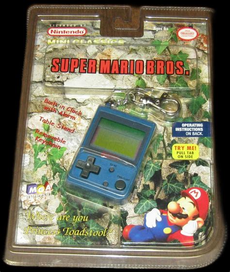Nintendo Game Watch Mini Classic Super Mario Bros Blue BR