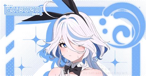 原神 フリーナ【バニーのすがた】 あおいすずのイラスト Pixiv