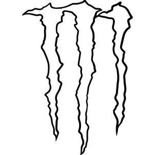 Monster Energy Logo Iconic Claw Mark Design 2235836 Clipart Library