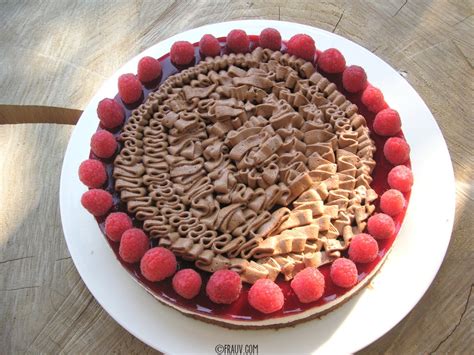 Himbeer Schoko Torte Frau V