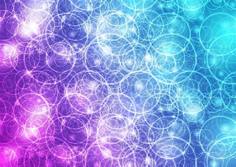 Premium Vector Bright Glowing Shiny Rings Abstract Background