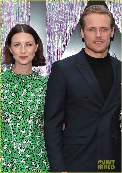 Sam Heughan Caitriona Balfe Promote Outlander At Starz FYC Event