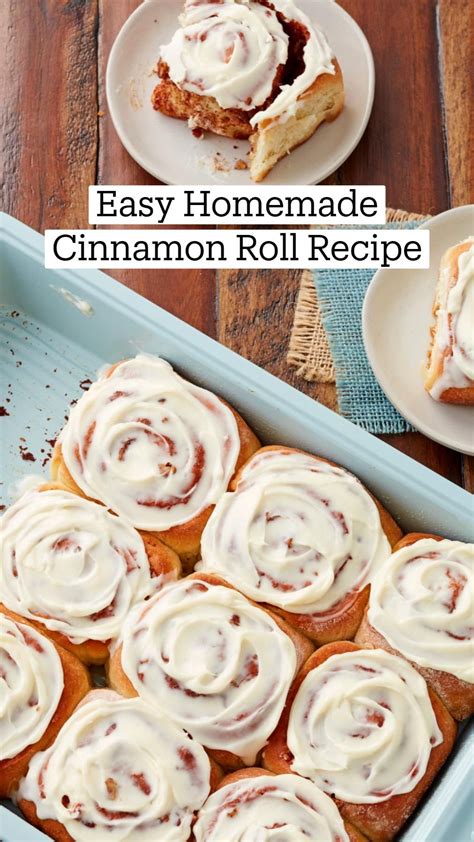 Easy Homemade Cinnamon Roll Recipe Artofit