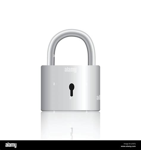 Lock Private Blue Object Art Isolated Colour Model Design