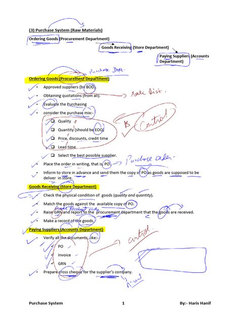 8 Purchase System Pdf Procurement Goods