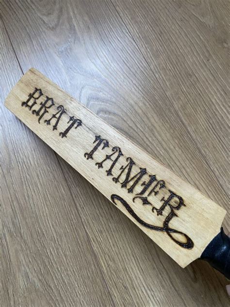 Brat Tamer Wooden Bat Bondatrix