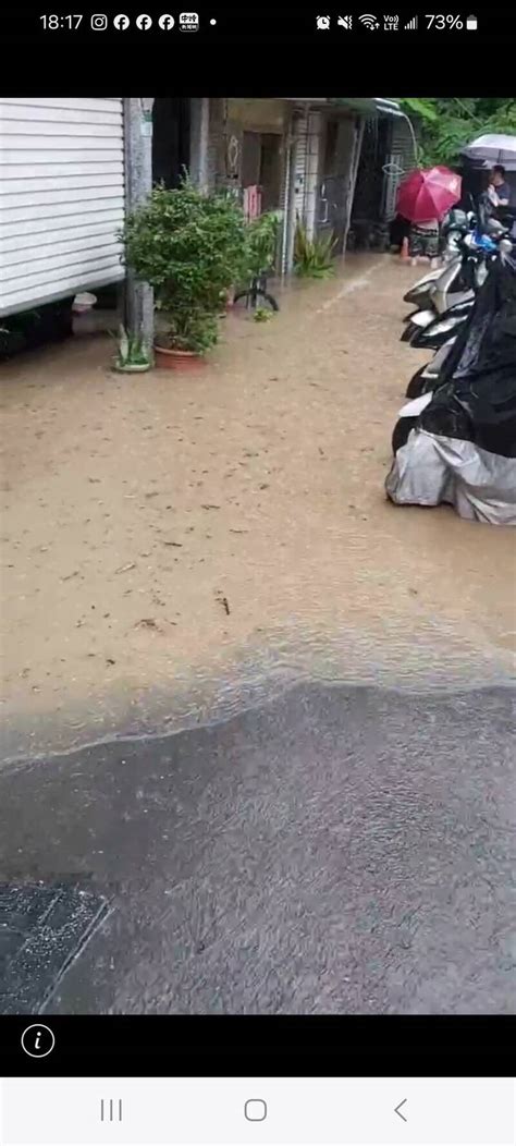 北市午後豪大雨 建築工地積水成河 生活 自由時報電子報