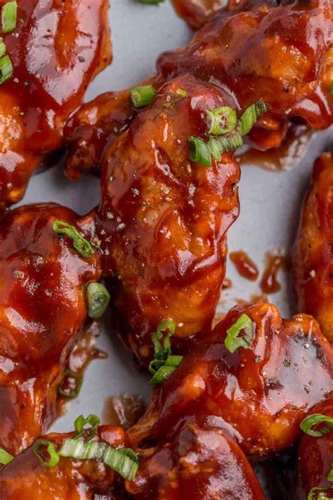 Baked Bbq Chicken Wings Valentinas Corner