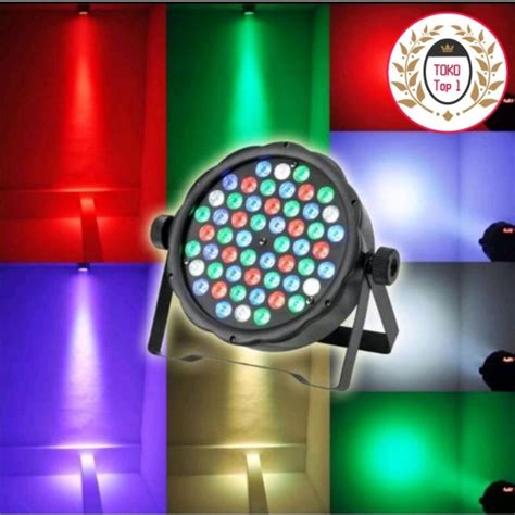 Jual Lampu Sorot Panggung Disco 54led Par 36led 54led Ada Sensor Suara