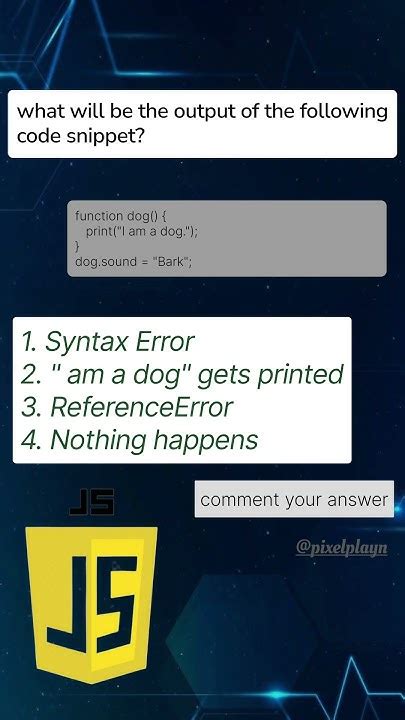 Javascript Programming Language Quiz Javascript Coding Techskills