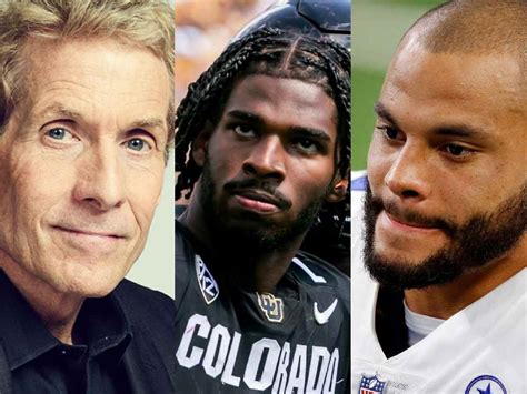 Skip Bayless Takes A Dig At Dak Prescott By Claiming Shedeur Sanders