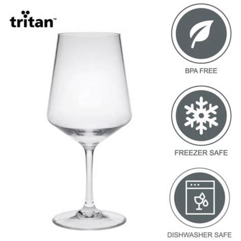 Leadingware Trs 0752 Tritan Lexington 18 Oz Wine Glass Set Of 4 1