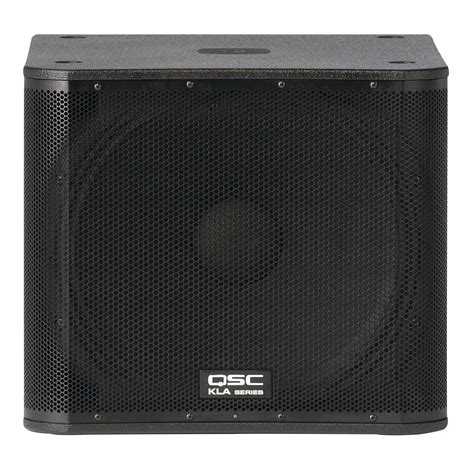 Qsc Line Array Speakers Kla12 And Kla181 Avmaxx