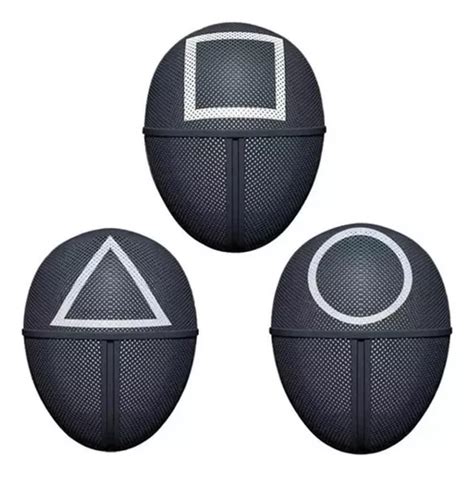 Máscaras De Juego De Calamar Cubierta Facial Squid Game Mercadolibre