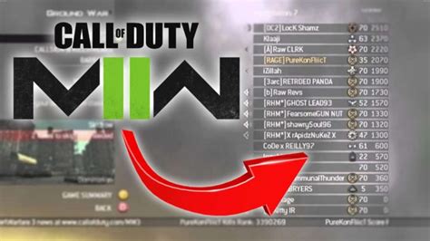 Mw2 Pourrait Avoir Une Nouvelle Ui Un Leaker Promet Une Meilleure