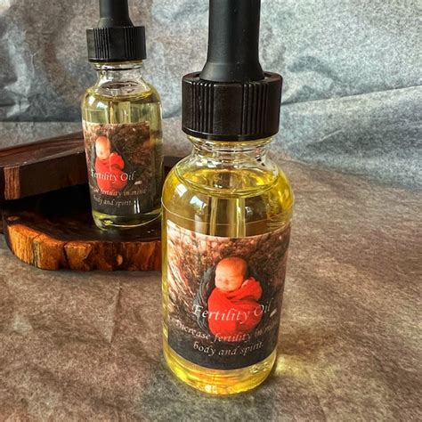 Fertility Help Oil Etsy