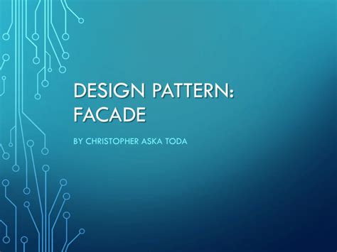 Design Pattern Facade