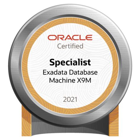 Oracle Exadata Database Machine X9m Certified Implementation Specialist