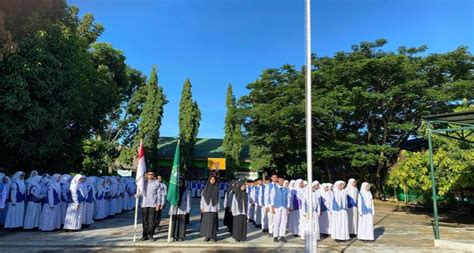 Pelantikan Pengurus OSIS MTsN 6 Banjar Masa Bakti Tahun 2024 MTs