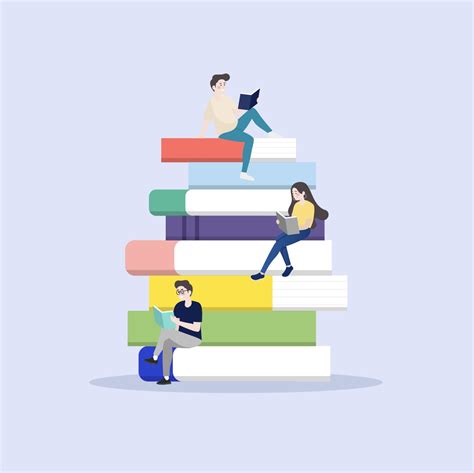 독서 책 일러스트 Ai 다운로드 Download Reading Book Vector 어반브러시