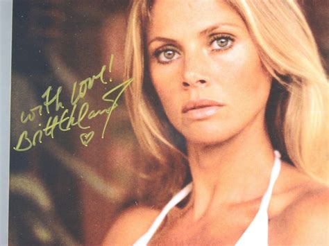 Britt Ekland James Bond Girl Man With The Golden Gun Autograph Photo~ 2024437672