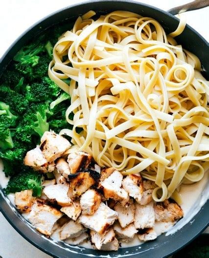 Healthy Lightened Up Chicken Bacon Broccoli Bean Girras