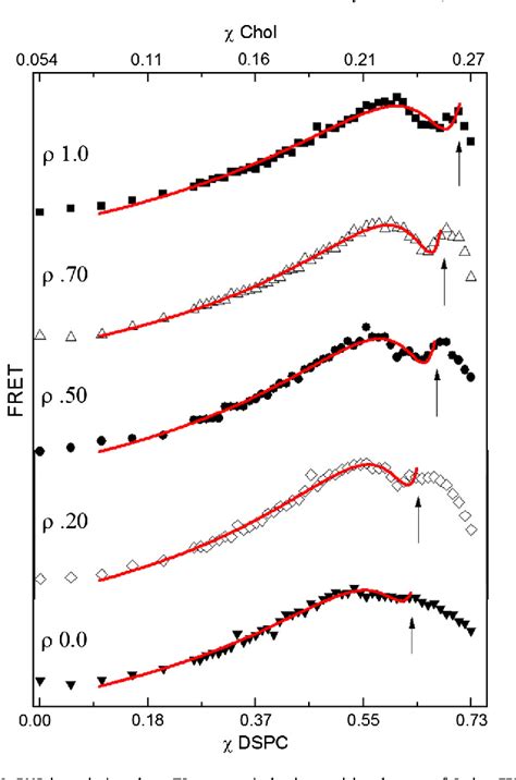 Phase Diagram Of A 4 Component Lipid Mixture Dspc Dopc Popc Chol Semantic Scholar