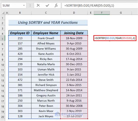 How To Sort By Date In Excel 9 Suitable Ways Exceldemy