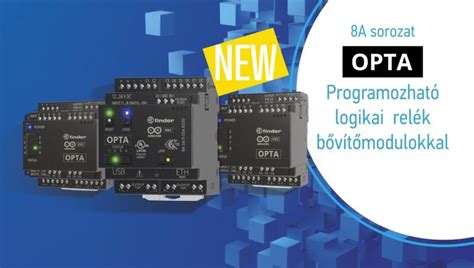 Finder Opta új Programozható Logikai Relé Finder