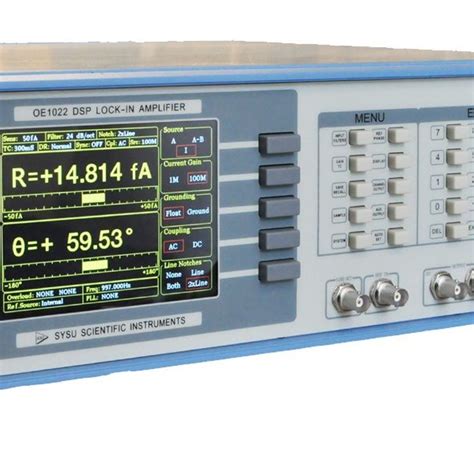 Lock In Amplifier Model OE1022 DSP Sysu Scientific Instruments Download Scientific Diagram