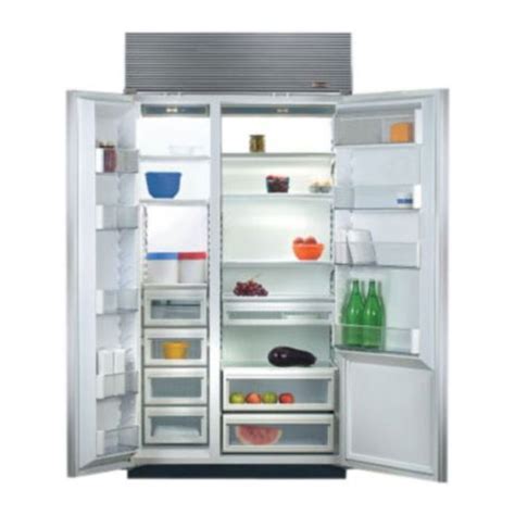 Sub Zero 642 Product Information Pdf Download Manualslib