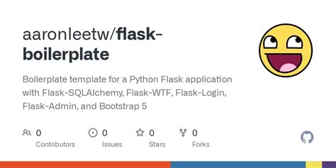 I Made A Flask Boilerplate Template For Your Next Project Flask