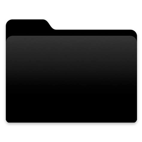 Yosemite Black Folder By Kgyt On Deviantart