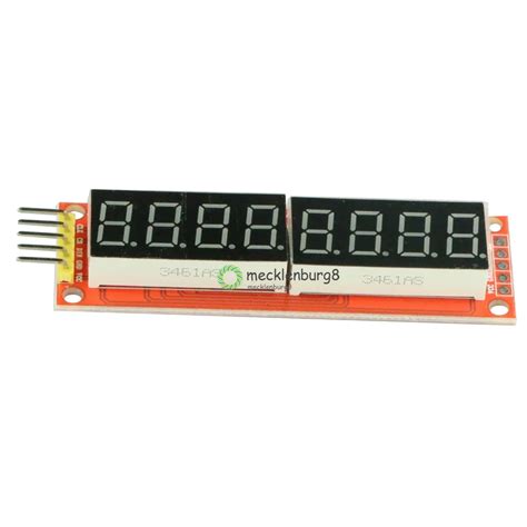 Max D Gitos Display Led Segmento Spi M Dulo De Controle De Tubo Digital
