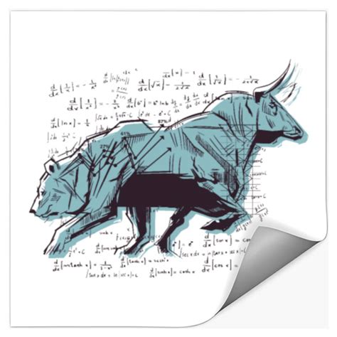 Bull Versus Bear Stock Market Investor Stocks Math Sold By Gaurav