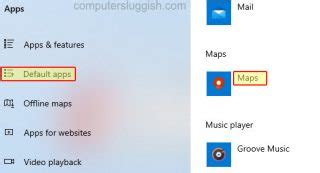 How To Change The Default Maps App In Windows 10 ComputerSluggish