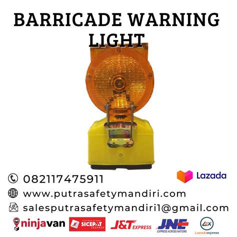 LAMPU TONGKANG TANDA FLIP FLOP KAPAL SOLAR BARRICADE WARNING LIGHT LED EMERGENCY Lazada Indonesia