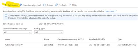 Azure Database For Mysql Flexible Server Administrative Tasks