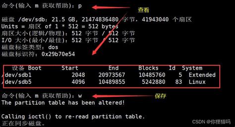 磁盘与文件系统管理 Csdn博客