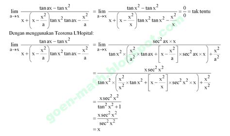 Mathematics Is The Queen Of Sciences Limit Fungsi Trigonometri Dan