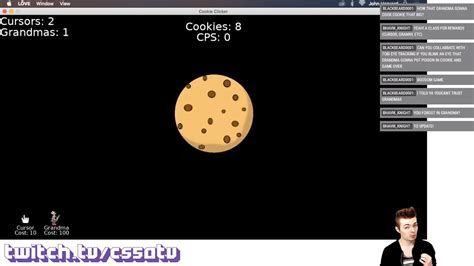 Cookie Clicker From Scratch Cs50 On Twitch Ep 42 Youtube