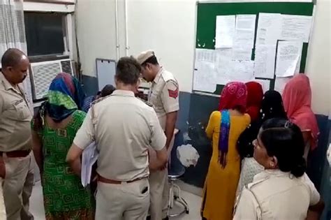 फरीदाबाद में सेक्स रैकेट का भंडाफोड़ पांच युवतियों सहित एक युवक