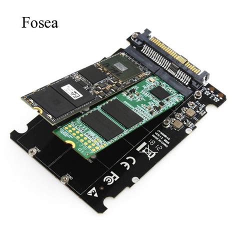 Fosea 2 In 1 M2 Nvme Sata Bus Ngff Ssd To Pci E U2 Sff 8639 Adapter